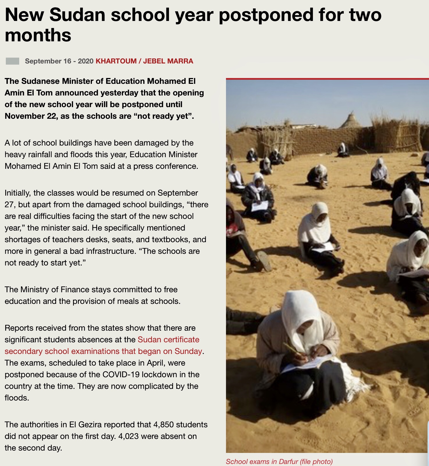 Rebuilding Hope – Women's literacy in Sudan